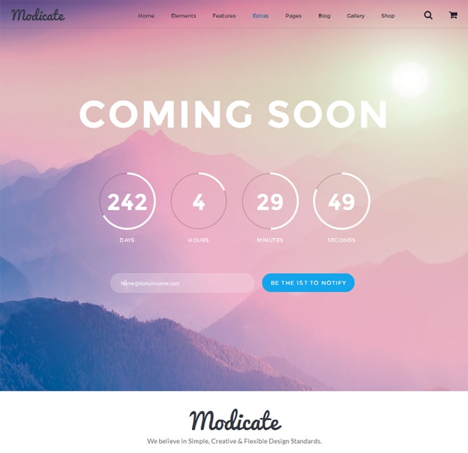 Modecate: Mehrzweck-HTML5-Vorlage mit einem All-Inclusive-Paket