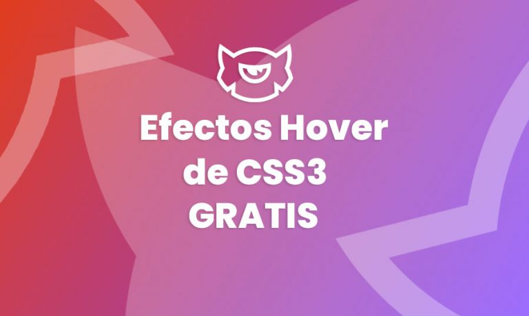 Efectos hover de CSS3 gratuitos para copiar y pegar