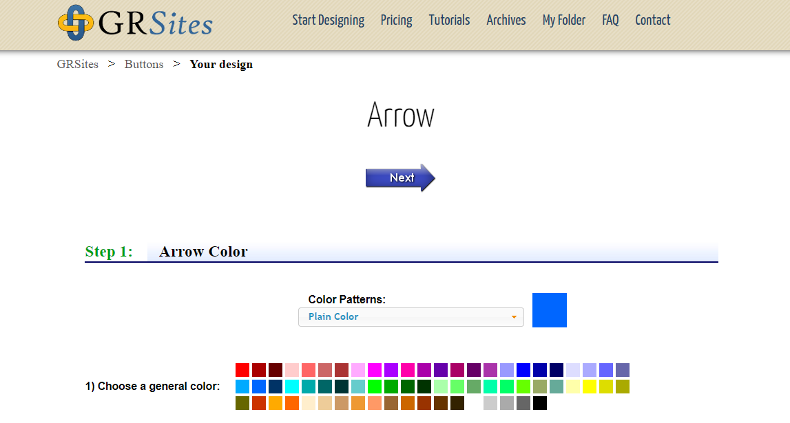 Générateurs gratuits de boutons et de menus pour vos sites Web