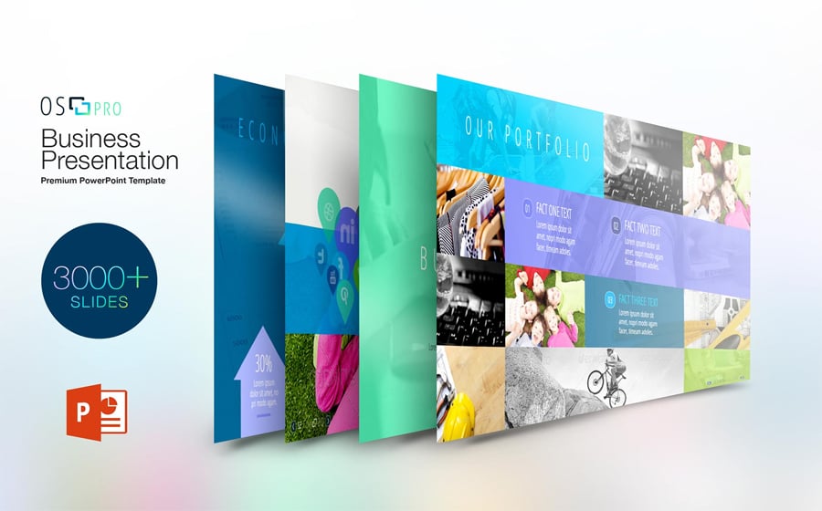 I 100 migliori modelli di presentazione aziendali del 2018. Fantastico ...