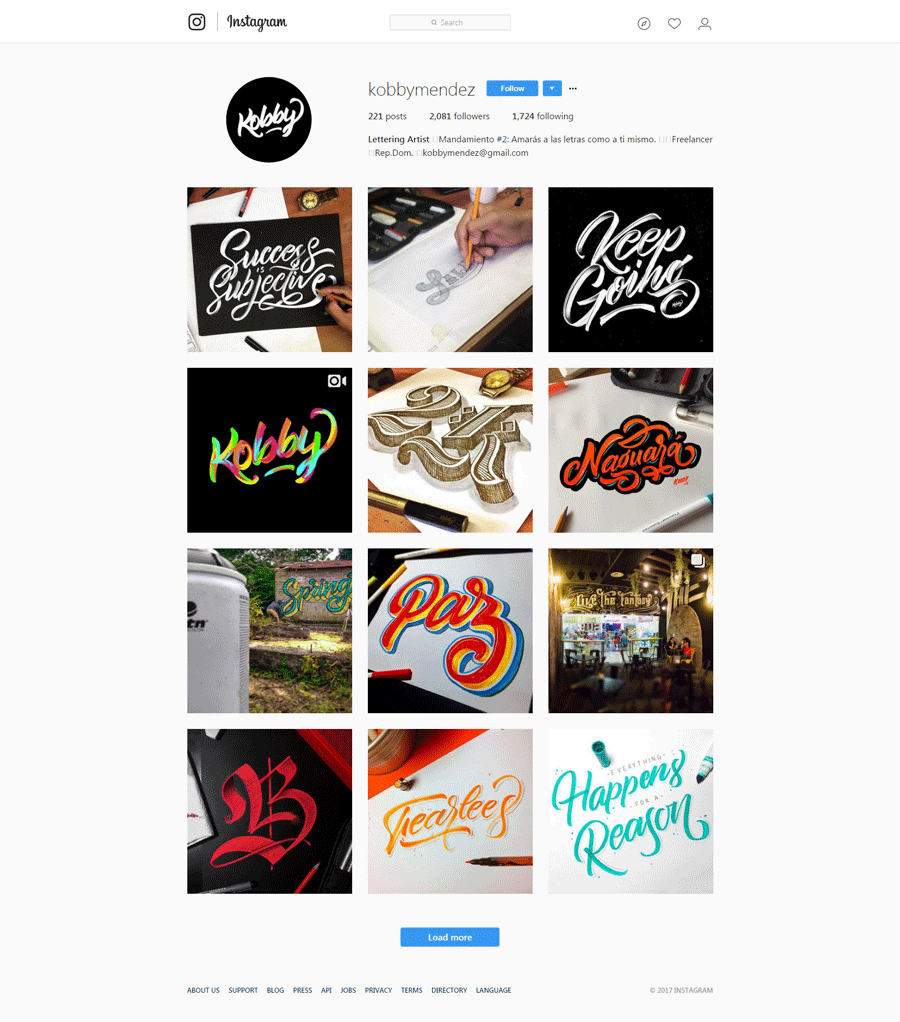 15 famosi calligrafi da seguire su Instagram