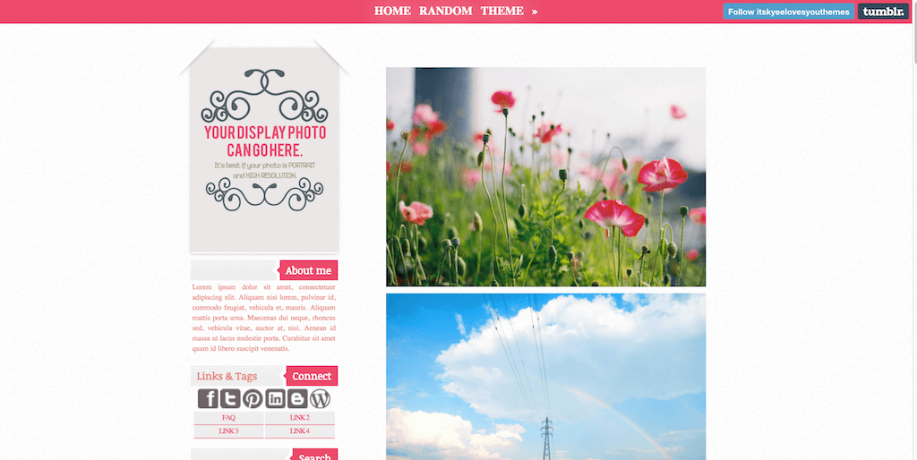 101 temi di Tumblr gratuiti per dare al blog un aspetto elegante