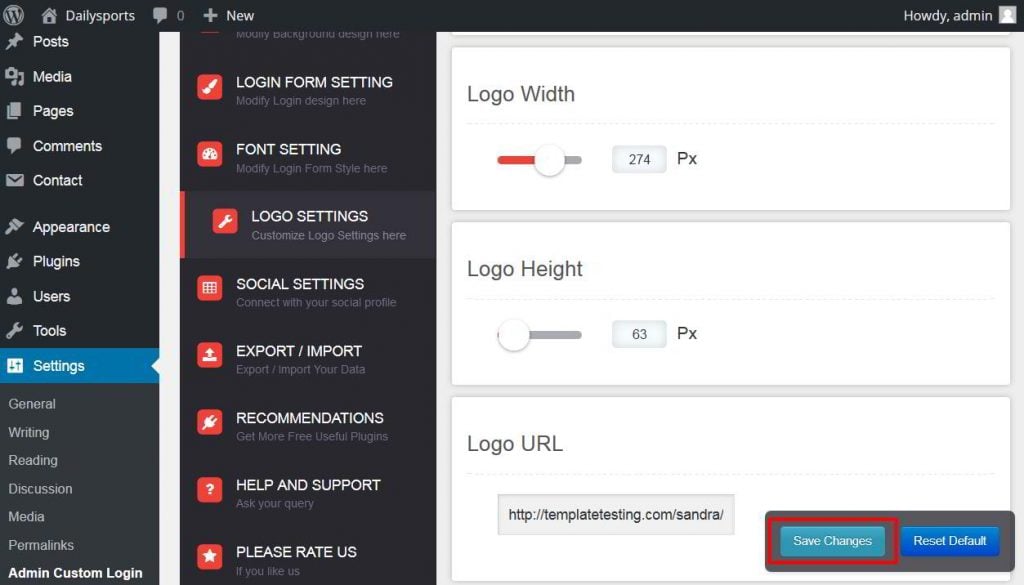 How To Change Login Logo With Yours MonstersPost