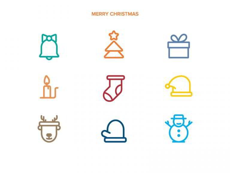 Web Design Christmas/NewYear Freebies: Work in the Glitter