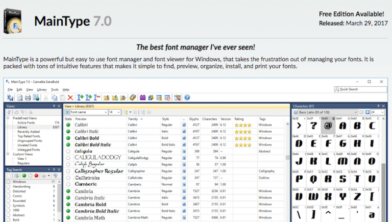 10 Best Font Managers To Organize A Fontbaze And Avoid Mess