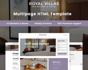 15 Hotel Booking Website Templates to Build Creative Hotels Sites