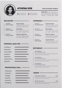 Best CVs Using Microsoft Word Templates: Google Doc Resume Template