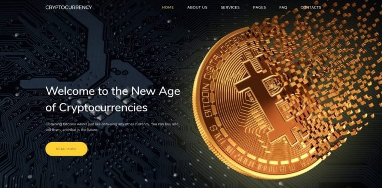 10 Best Cryptocurrency Templates To Satisfy The Bitcoin Rush