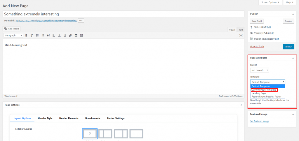 How to Create a WordPress Custom Page Template: Gaining Ultimate Control ⭐MonstersPost