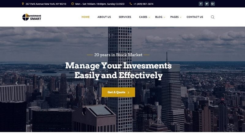 Top 30 Financial Website Templates to Use in 2025