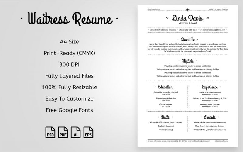 40 Best Free Printable Resume Templates | Printable DOC