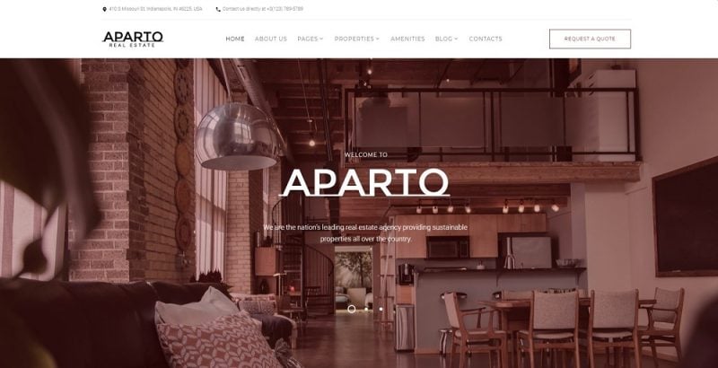 Top 50 Real Estate HTML Templates for Property Selling Business