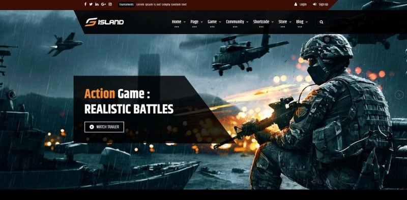 Best Gaming Website Templates Worth a Try in 2025