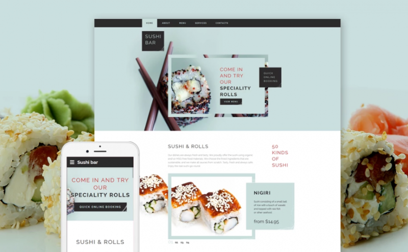 50 Best Food Website Templates That Satisfy All Food Lovers 2025