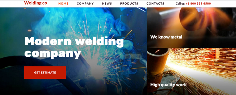 Top-50 Industrial HTML Templates for Manufacturing Sites