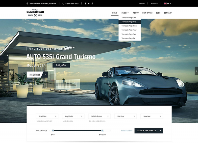 50 Best HTML Cat Templates For Your Auto Related Project
