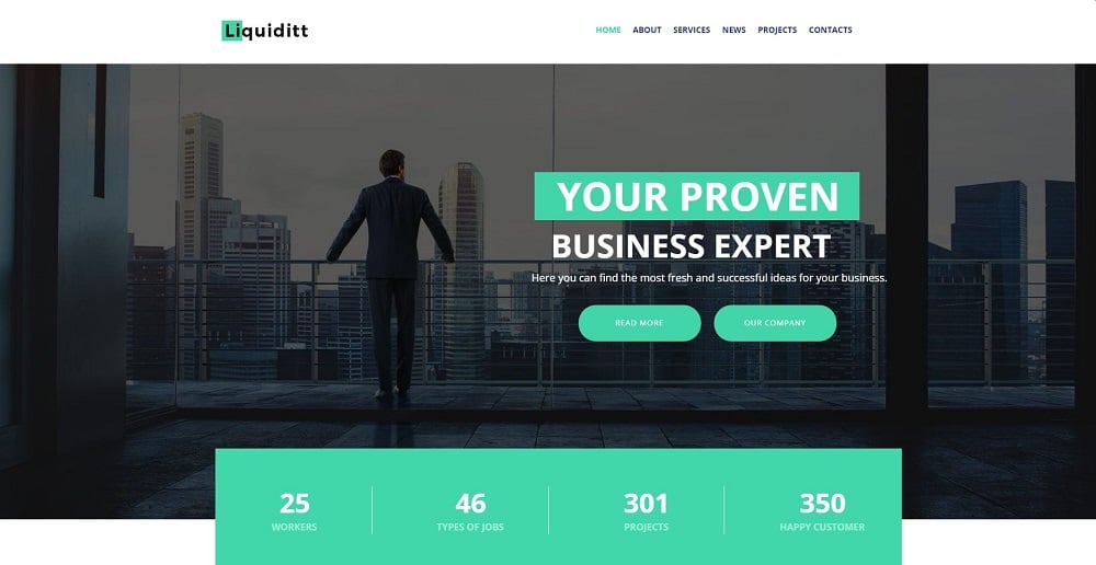 Top 50 Financial HTML Website Templates