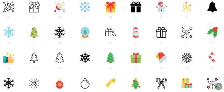 Christmas Assets for Your Email: Icons, Illustrations, Fonts