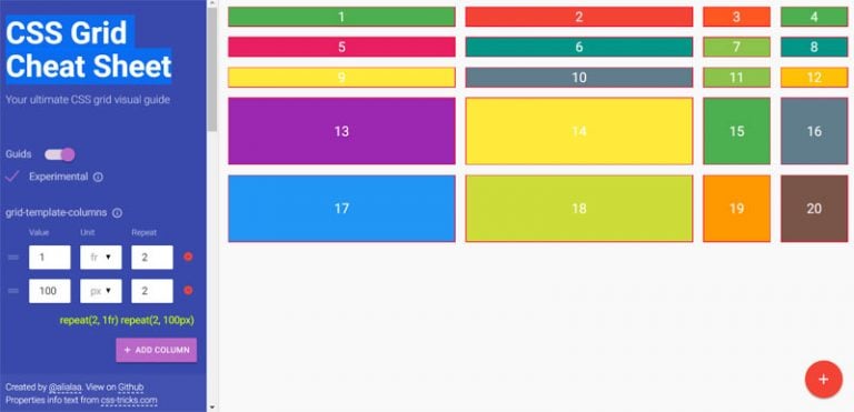 30 HTML, CSS, and JavaScript Cheat Sheet Examples
