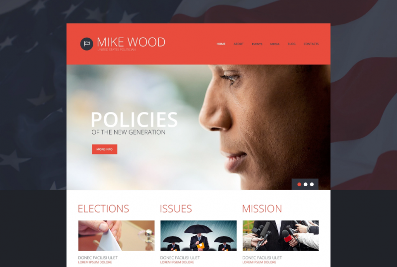Top 15 Political Candidate Website Templates to Use in 2020