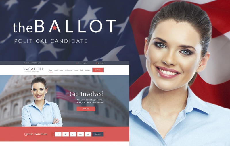 Top 15 Political Candidate Website Templates to Use in 2020