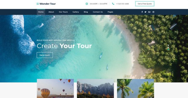 60 Best Travelling Website HTML Templates in 2023