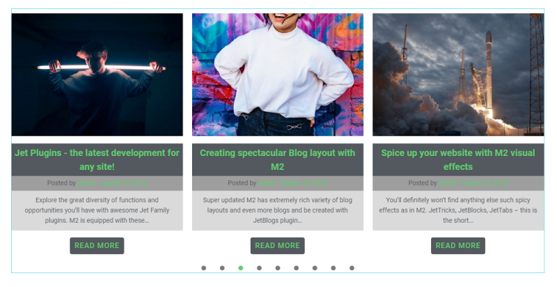 How to Create a Posts Carousel Using JetElements Posts Widget
