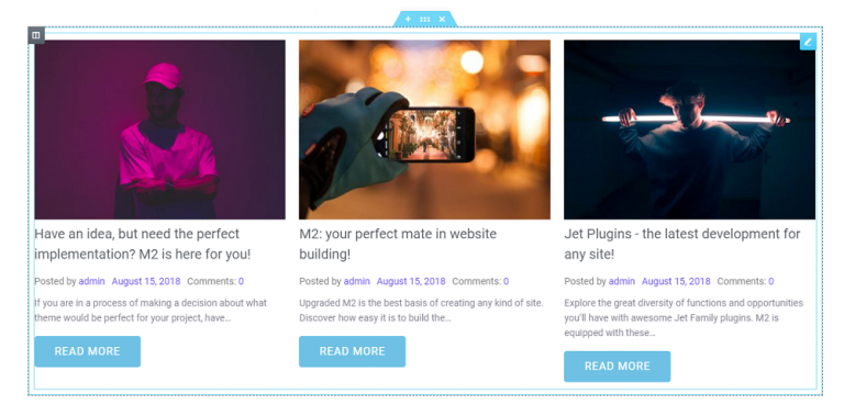 How to Create a Posts Carousel Using JetElements Posts Widget