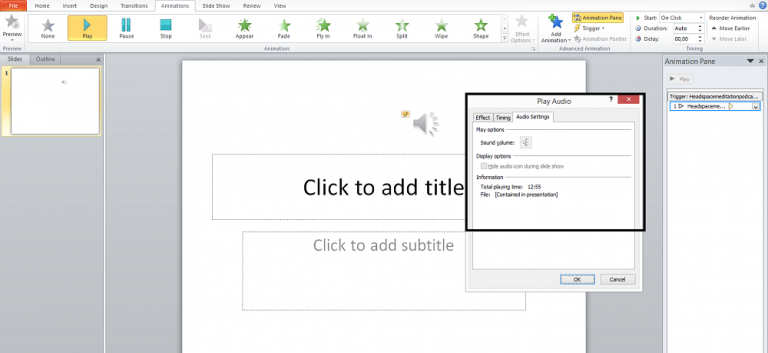 All the Ways to Add an Audio File to PowerPoint In a Few Steps