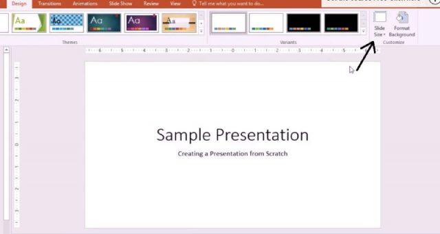 PowerPoint Slide Sizes: General Information + Instructions for Resizing
