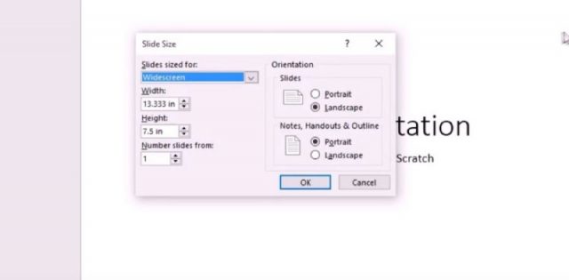 PowerPoint Slide Sizes: General Information + Instructions for Resizing