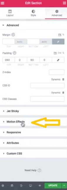 How to Create Sticky Sections Overlap Effect with Elementor Pro