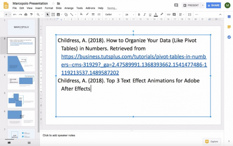 Quick Guide on How to do Hanging Indent on Google Slides