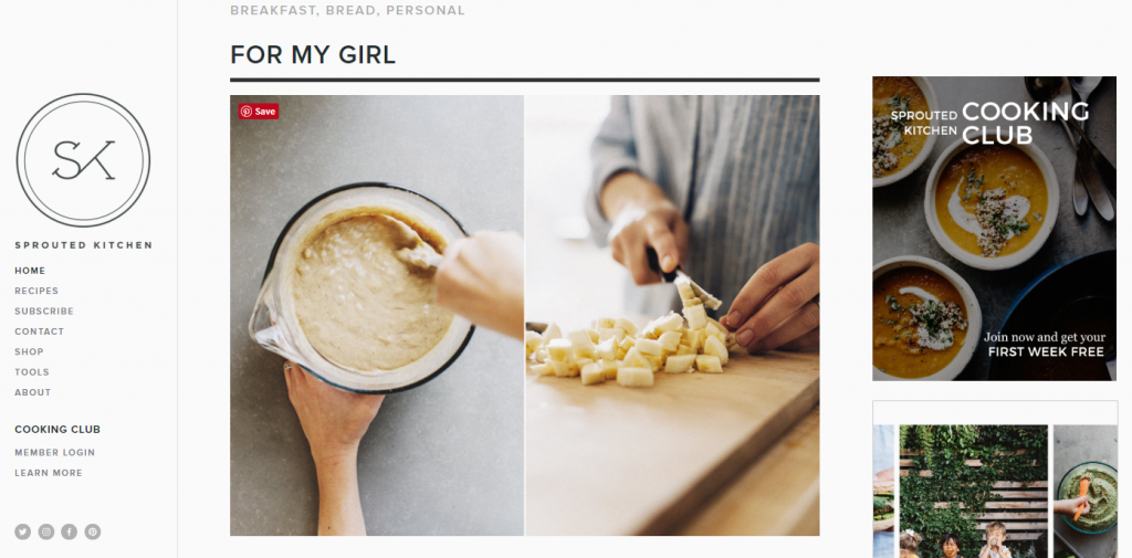 Easy Recipes Infographic for Your Culinary Blog