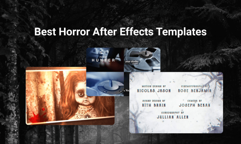Intrigue Your Audience with the Best Horror After Effects Templates