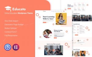 TOP 50 Best School and Training WordPress Themes 2023
