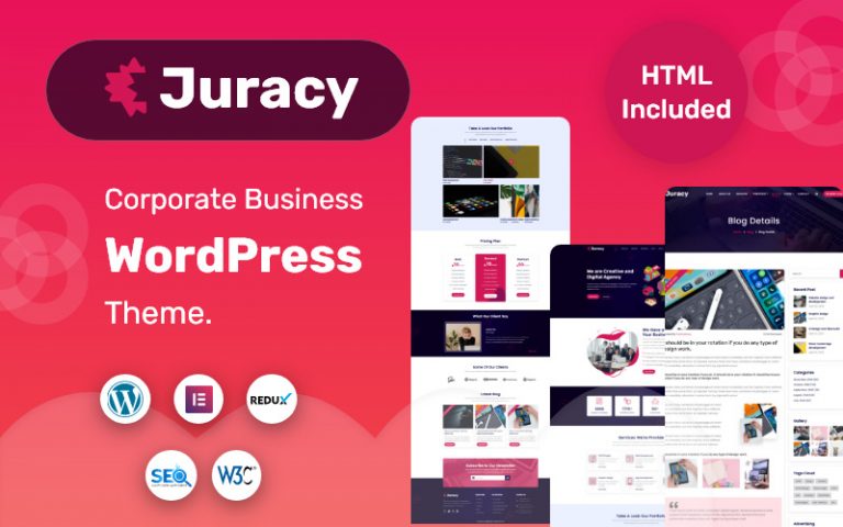 Top 100 Business WordPress Templates 2022
