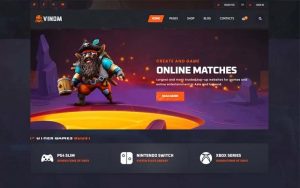 Best Gaming Website Templates Worth a Try in 2025