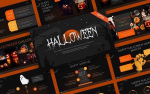 Top 100 Halloween Graphics: Banners, Fonts, Icons, Illustrations
