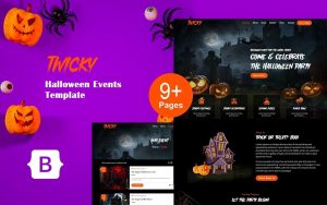 Our Favorite Creepy Creation: The Halloween HTML Free Theme