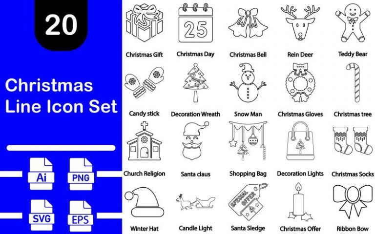 Christmas Assets for Your Email: Icons, Illustrations, Fonts