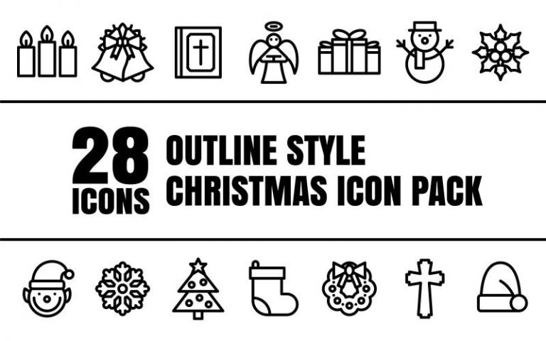 Christmas Assets for Your Email: Icons, Illustrations, Fonts